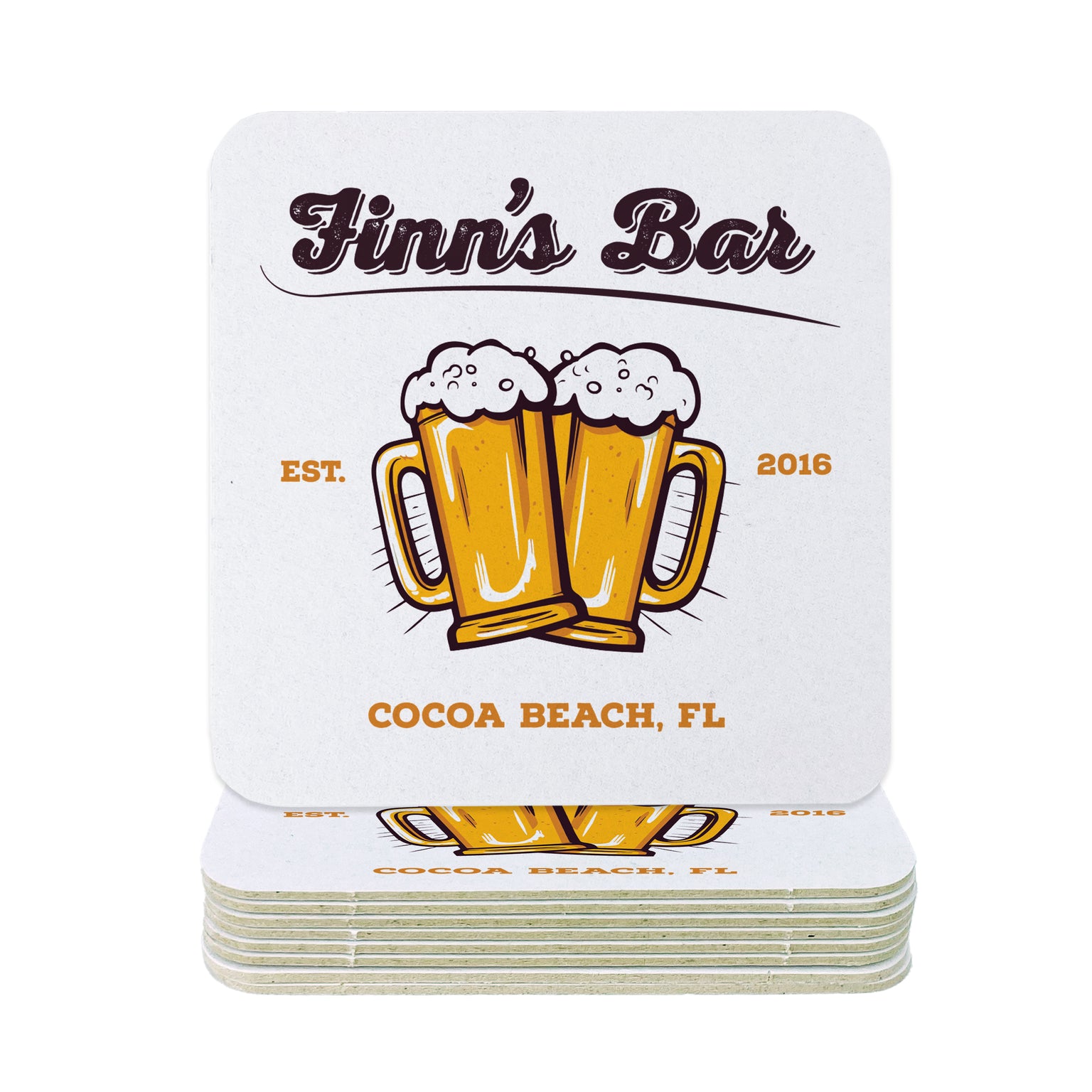 Custom Bar Coasters — All Custom Gifts