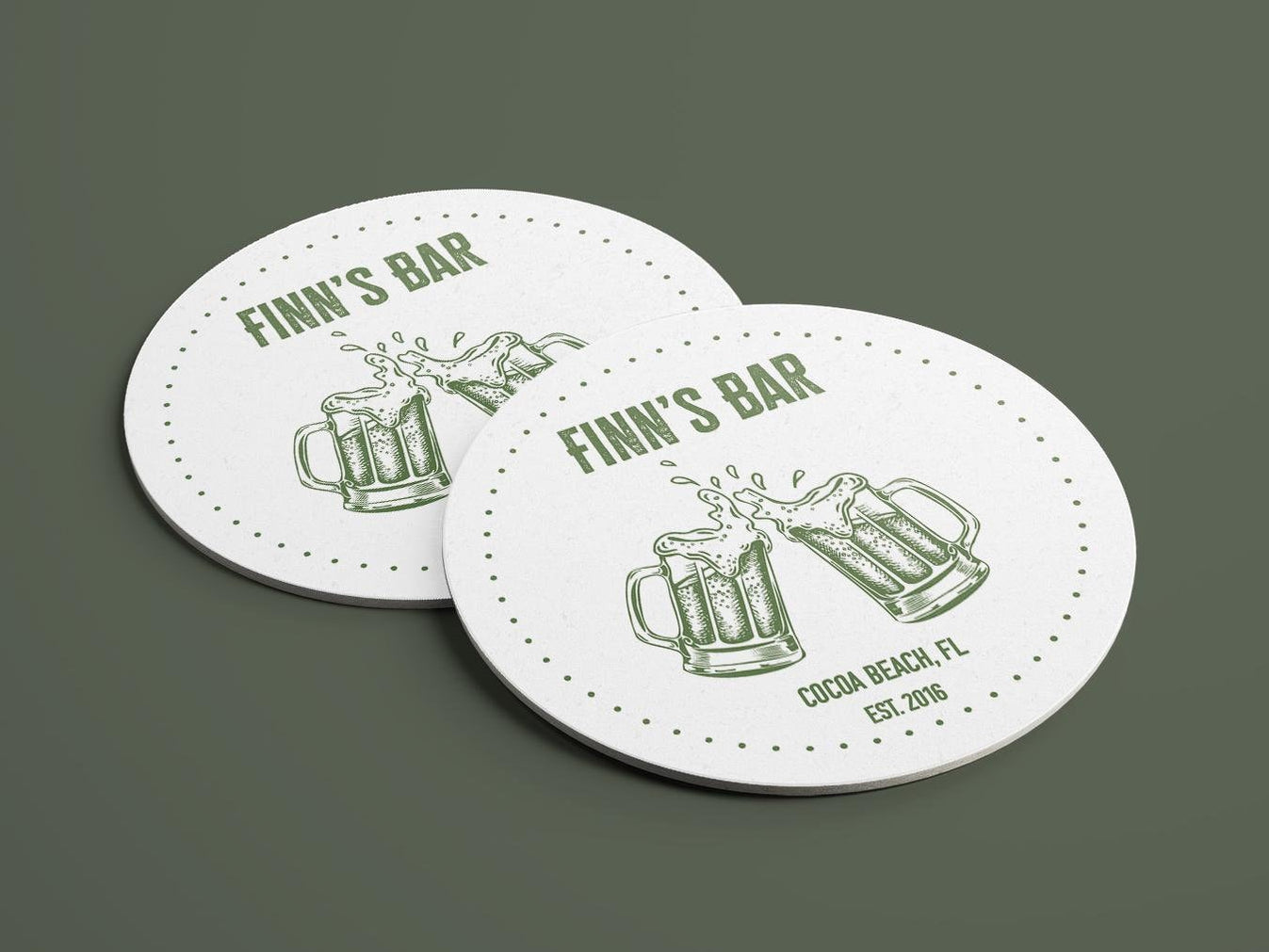 Custom Bar Coasters — All Custom Gifts