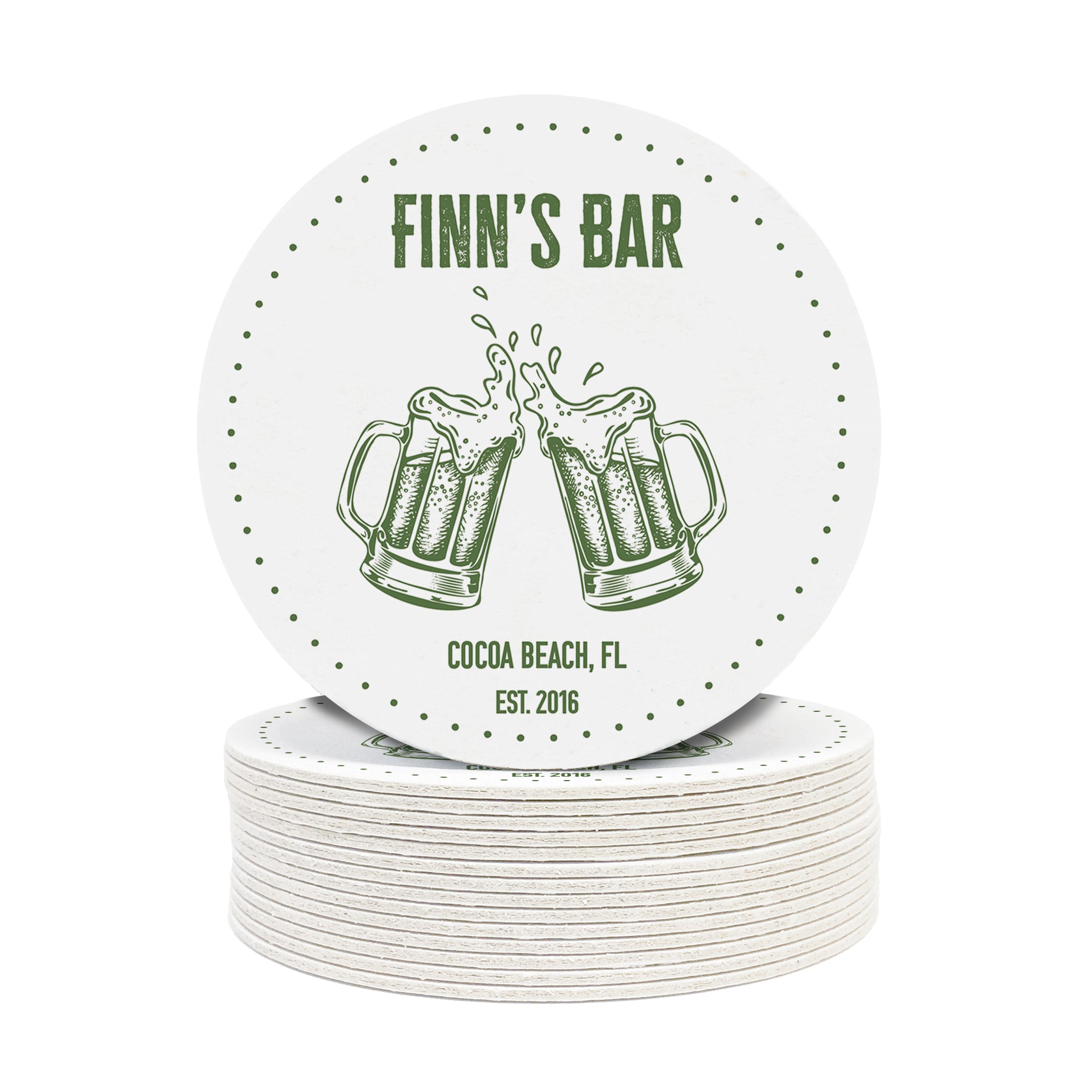 Custom Bar Coasters — All Custom Gifts