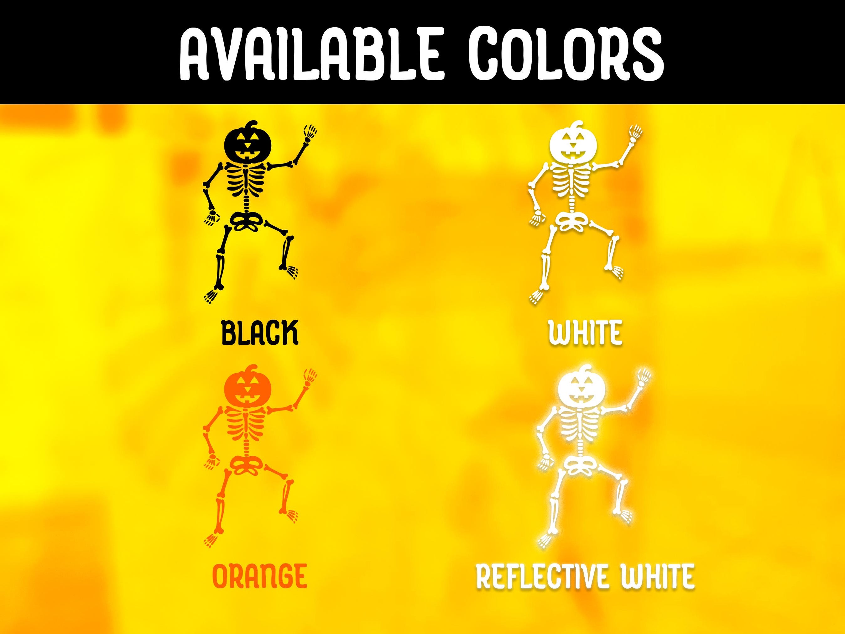 Dancing Skeleton Window Sticker | Vinyl Decal — All Custom Gifts