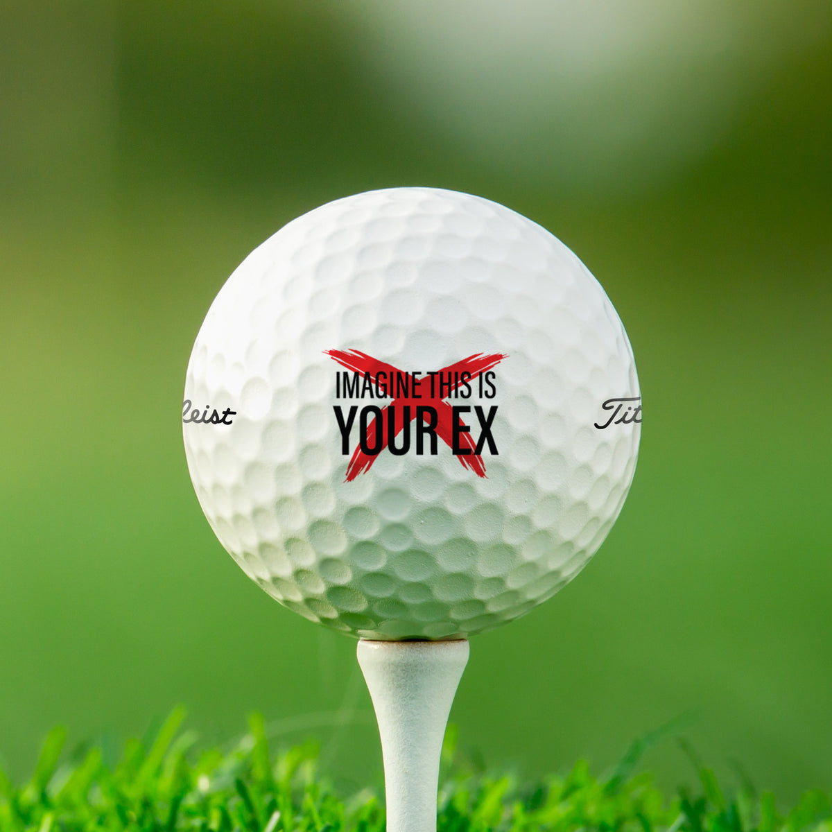 Imagine This Is Your Ex Golf Balls | Funny Custom Golf Balls — All ...