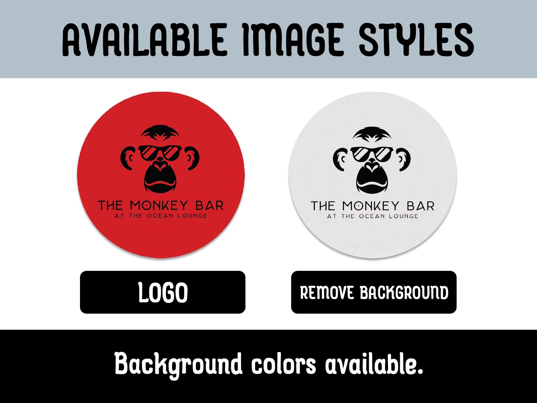 Upload Your Logo | Round Coasters — All Custom Gifts