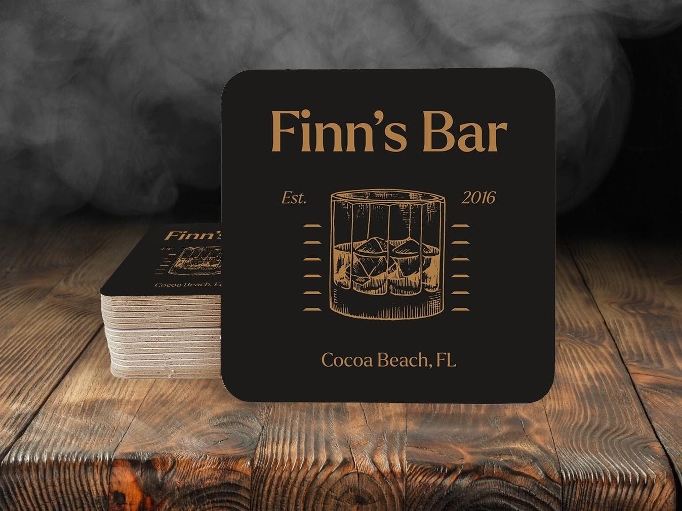 Custom Bar Coasters — All Custom Gifts