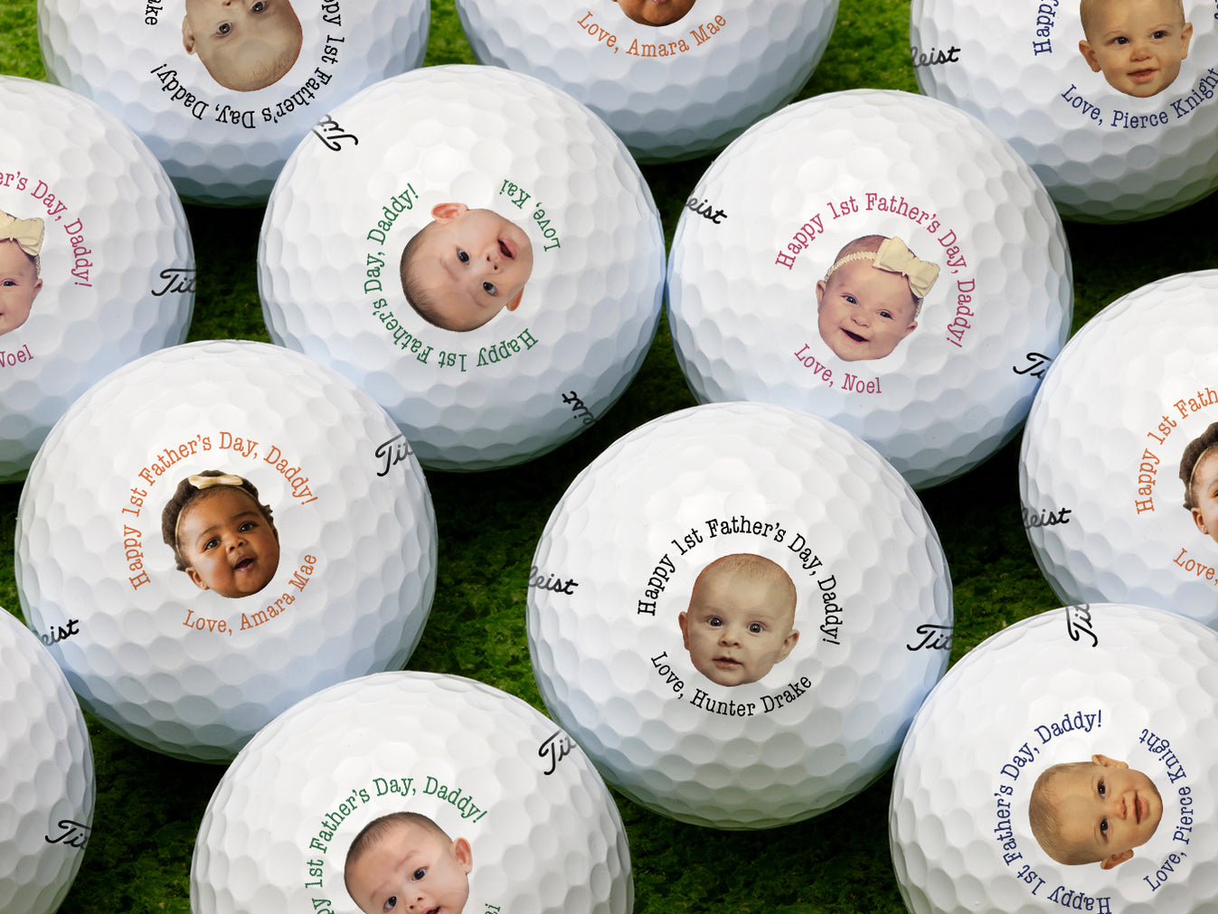 Add your Photo or Logo Golf Balls | Fun on the Fairway — All Custom Gifts