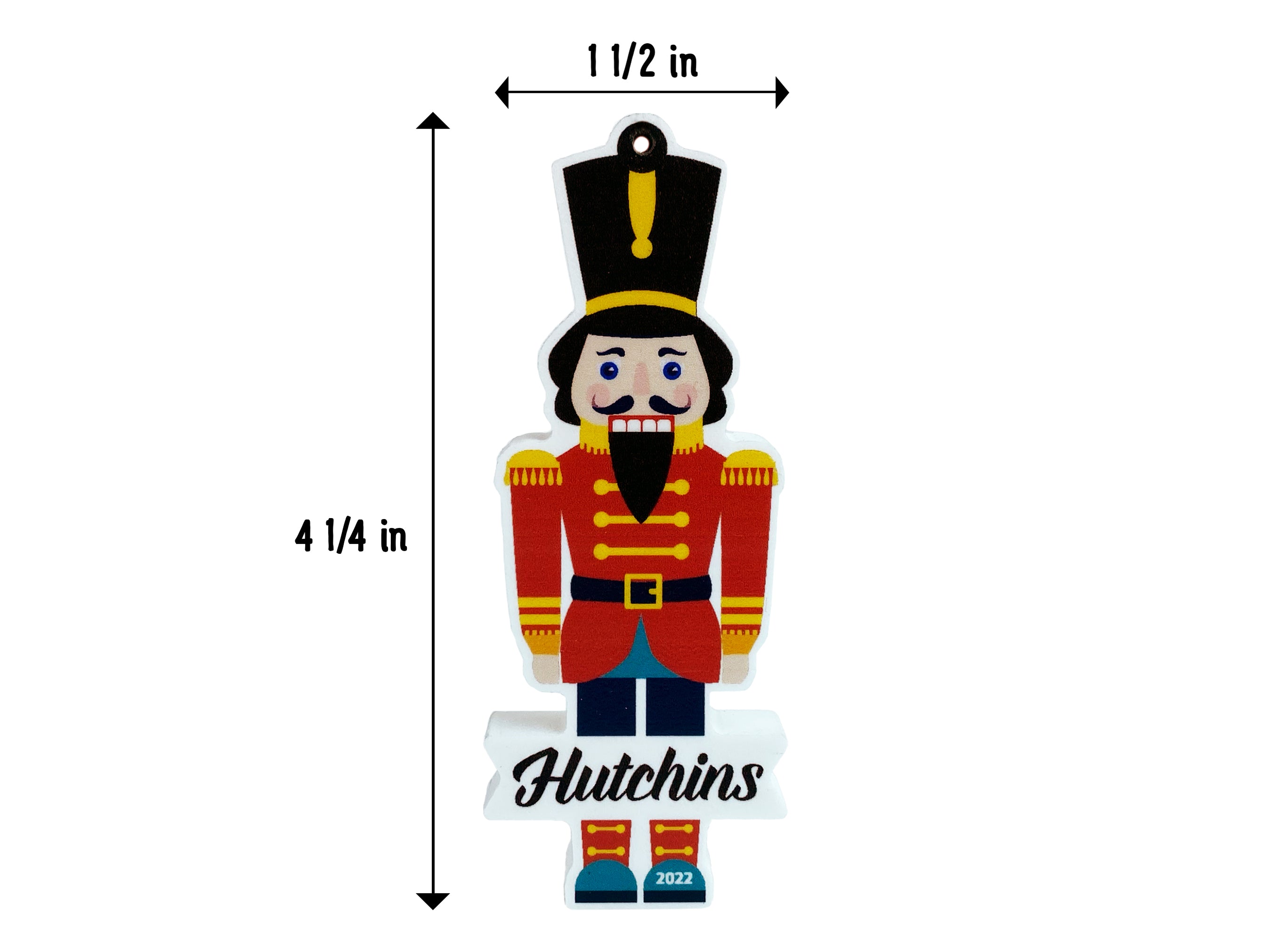 Personalized Nutcracker Ornament — All Custom Gifts