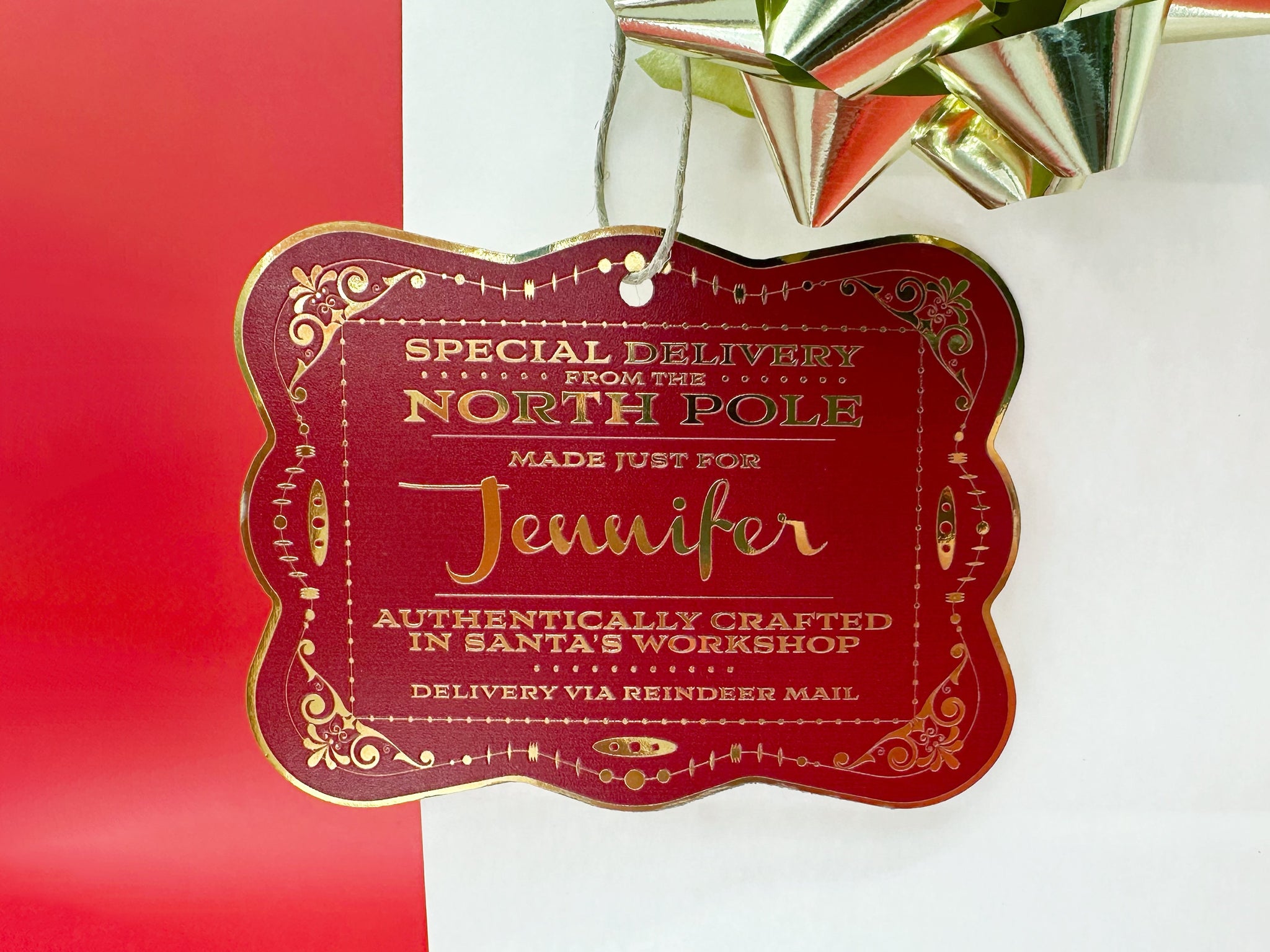 Personalized Christmas Gift Tags — All Custom Gifts